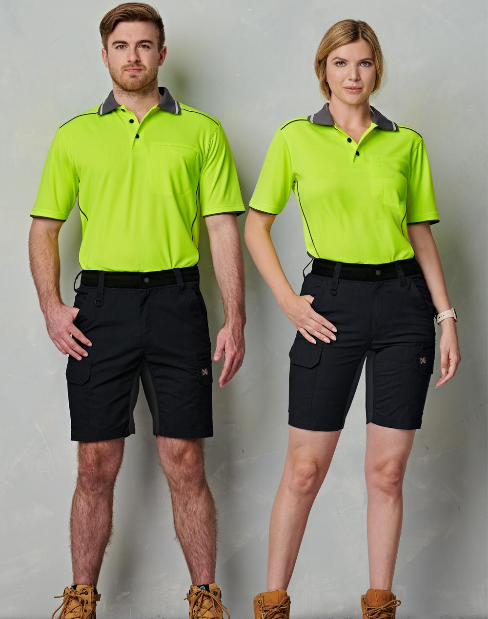 Winning Spirit Unisex Ripstop Stretch Work Shorts | The Logo Clothing ...