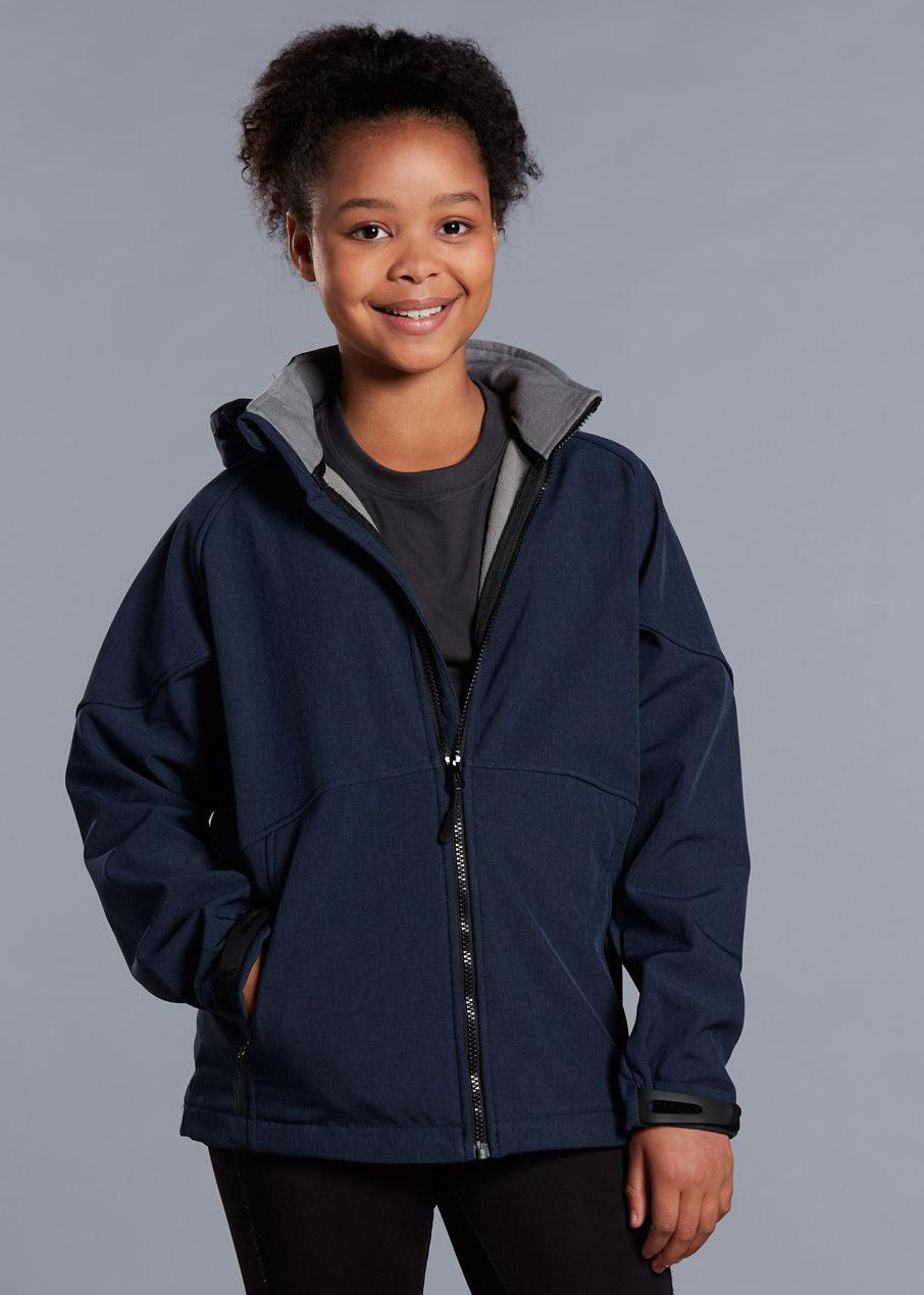 Winning Spirit Kids Aspen Soft Shell Jacket | The Logo Clothing Company